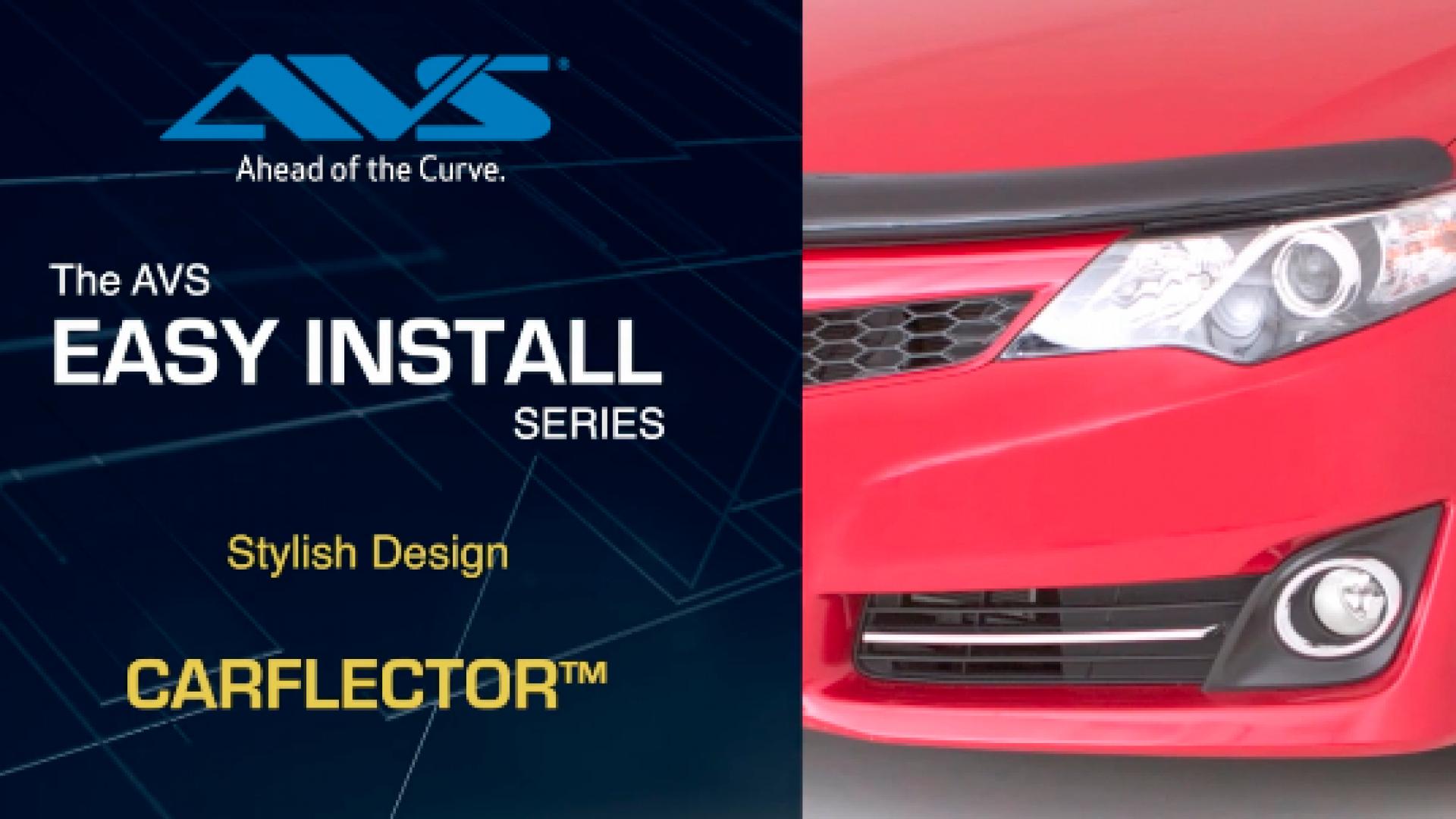 Auto Ventshade (AVS) Carflector®, Hood Protector, Smoke, Low Profile, 1 ...