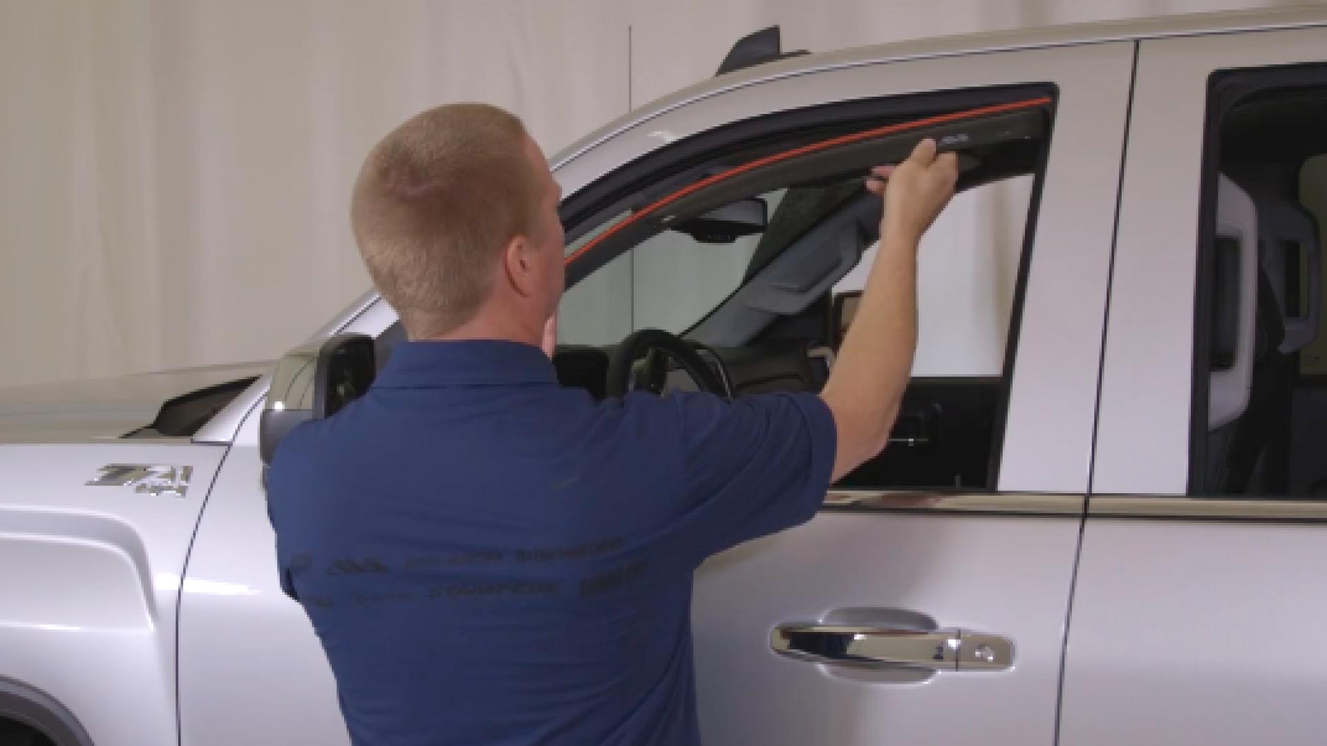 Auto Ventshade (AVS) Ventvisor Window Visors: In-Channel Mount, Smoke ...